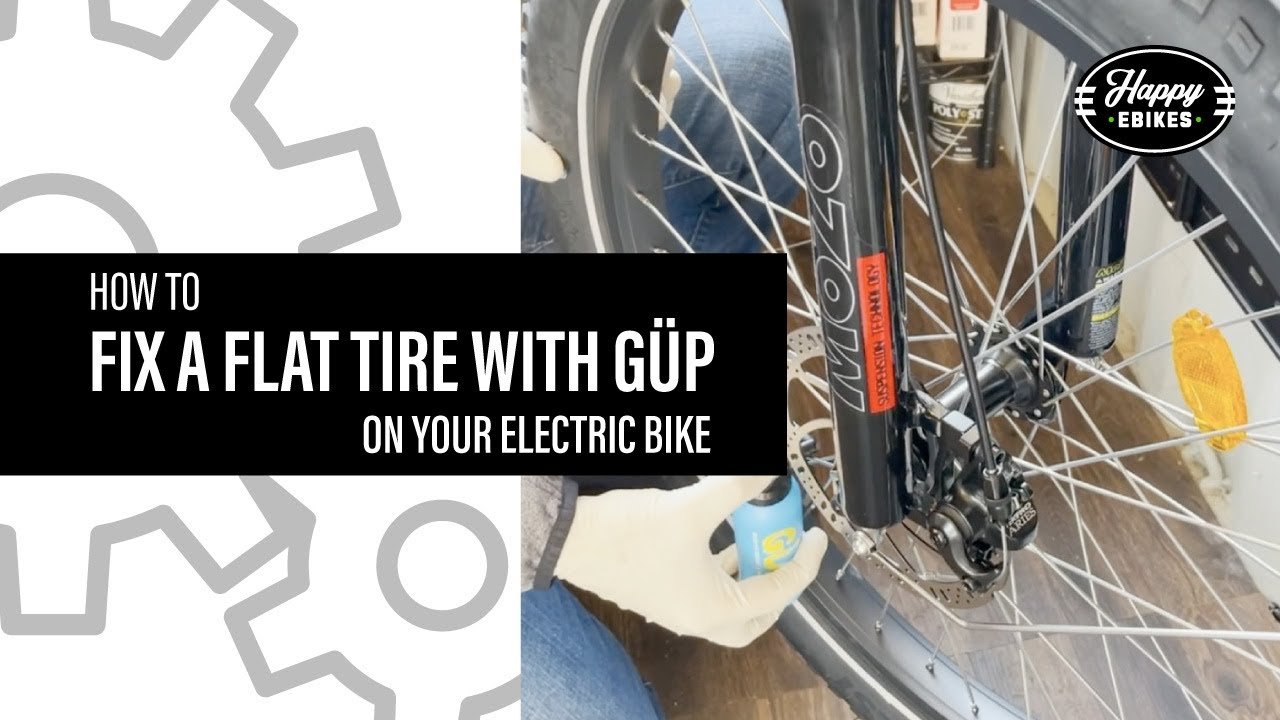 How To Fix A Flat Tire On An Electric Bike (Step-by-Step)